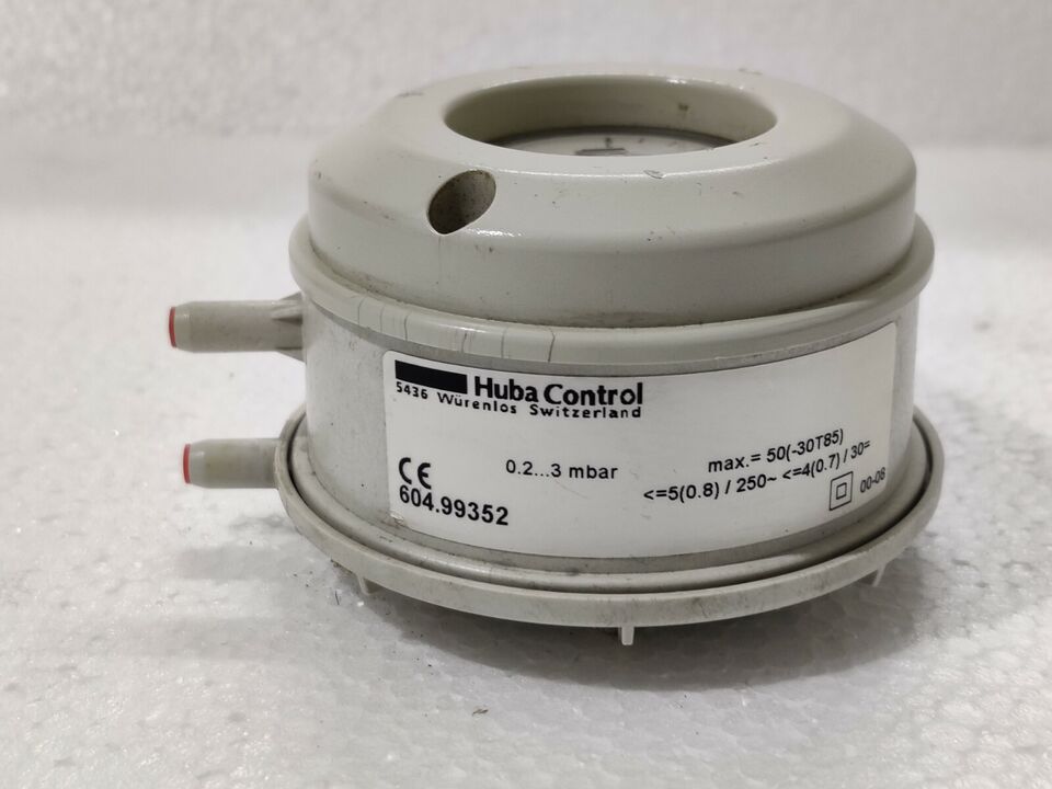 Huba Control Pressure Switch 604-99329 - Industrial Automation